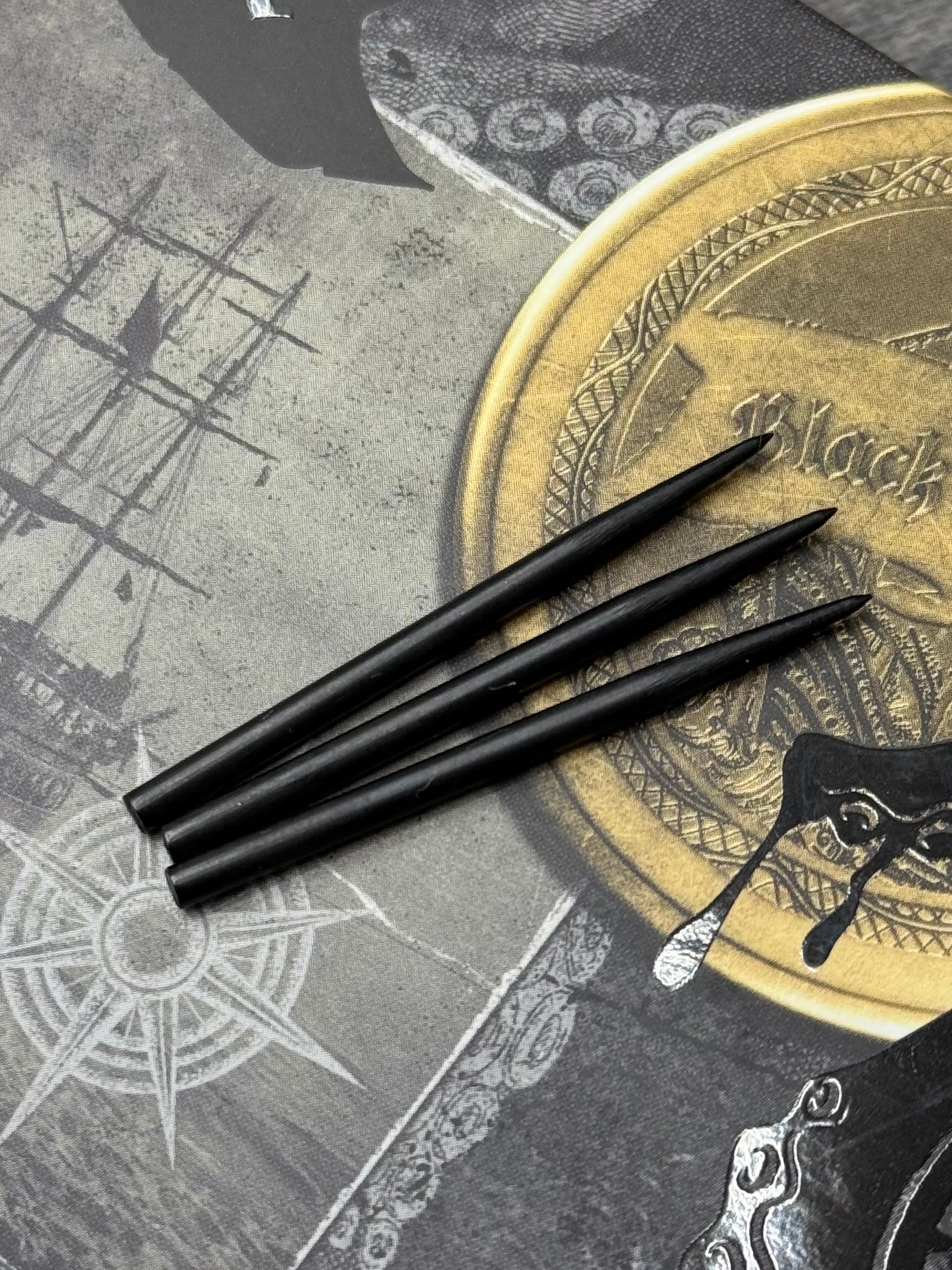 Punk Point Black Standard Steel Tip Points – Double In Darts